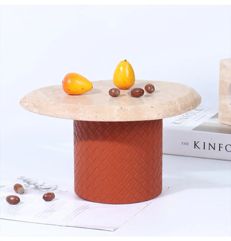 Decorative Wedding Table Marble Pedestal Cake Stand Nordic Dessert ...