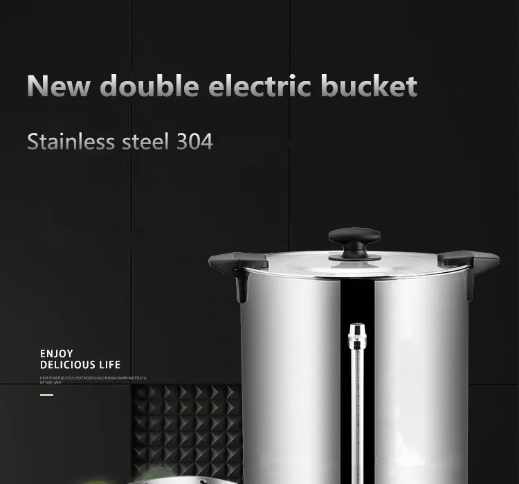 Stainless Steel Thermos Milk Tea Bucket Insulated Vacuum Hot Drinking ...