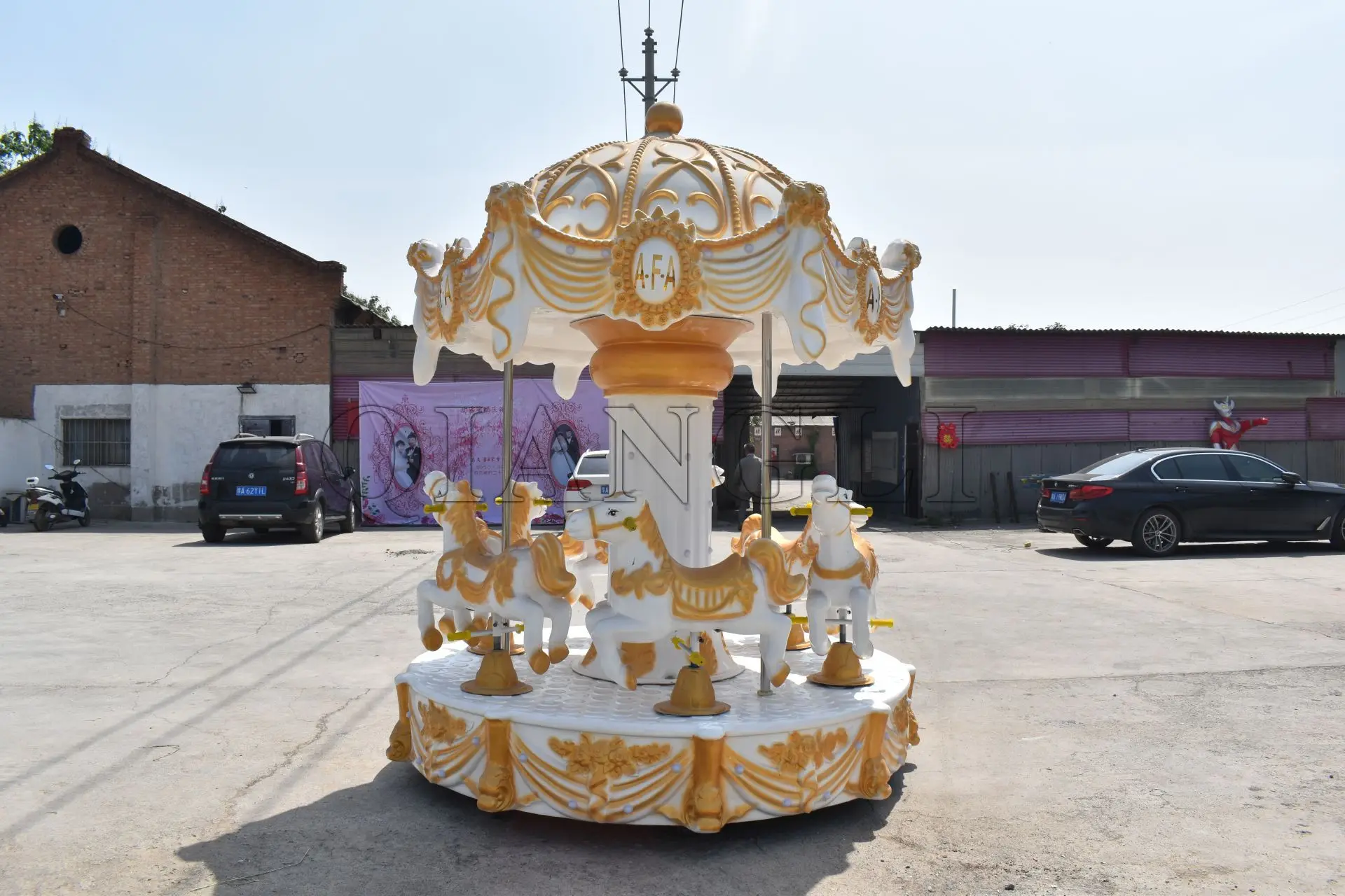 Indoor Mini Carousel Rides Fairground Rides Small Carousel Rides For ...