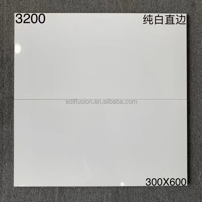 30x60cm White Glossy Matt Glazed Ceramic Subway Tile Rustic Style ...
