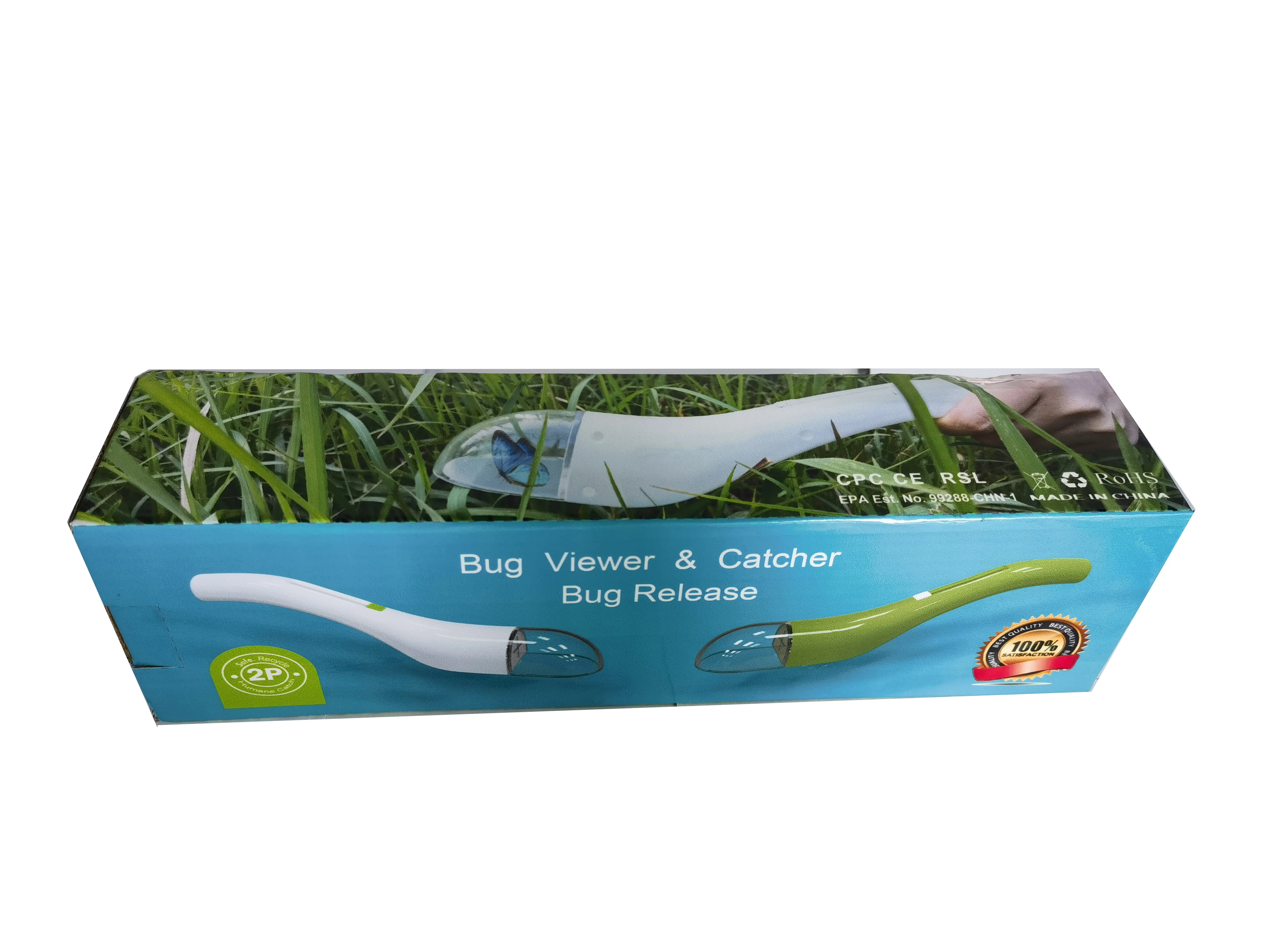 Insect Cage Insect Trap Box Toy With Magnified Viewer Outdoor Backyard ...