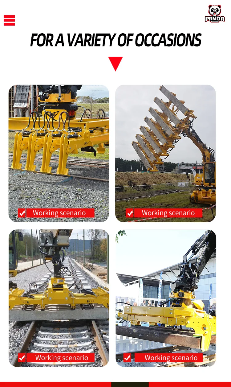 Concrete Sleeper Spreader Beam Railroad Tie Layer - Dpair