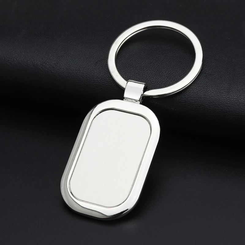 custom School Badge Student Metal Blank Sublimation Keychain stainless ...
