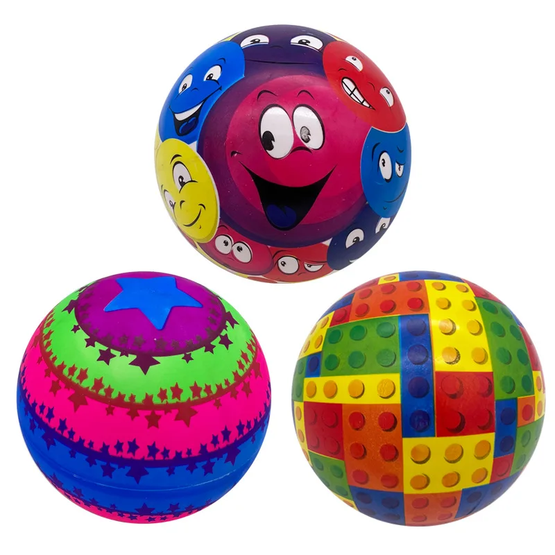 Pvc 9" Ball Bouncy Bouncing Kids Super Big Large Giant The Fitness ...