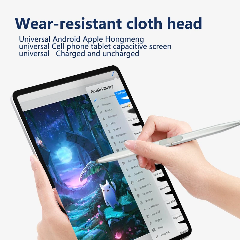 Universal Tilt Sensive Pencil Active Stylus Battery Indicator 2nd ...