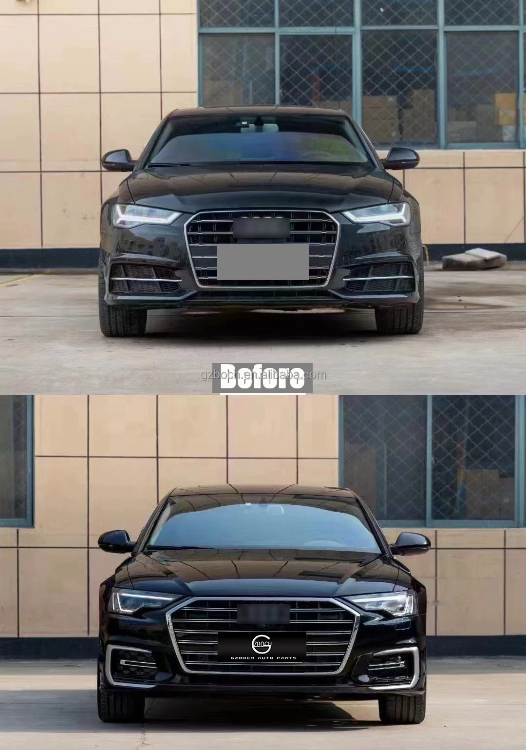 A6 C7 to C8 Bodykit for Audi A6 C7 (2012) – Upgrade Bumper, Engine Hood ...