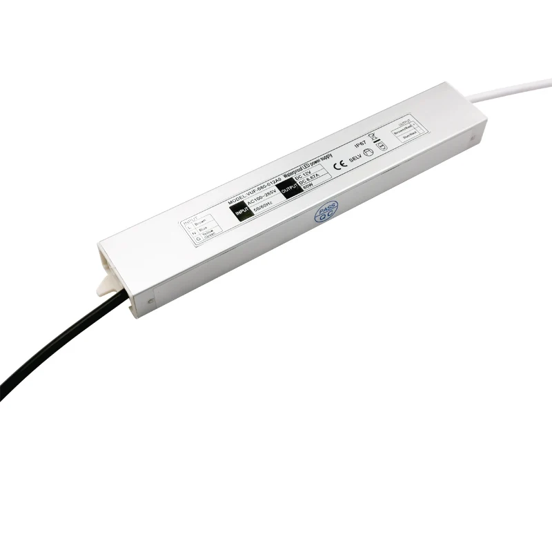 Aluminum Shell Power Supply Ultra Slim 120v/240v Ac To 12v/24v Dc ...