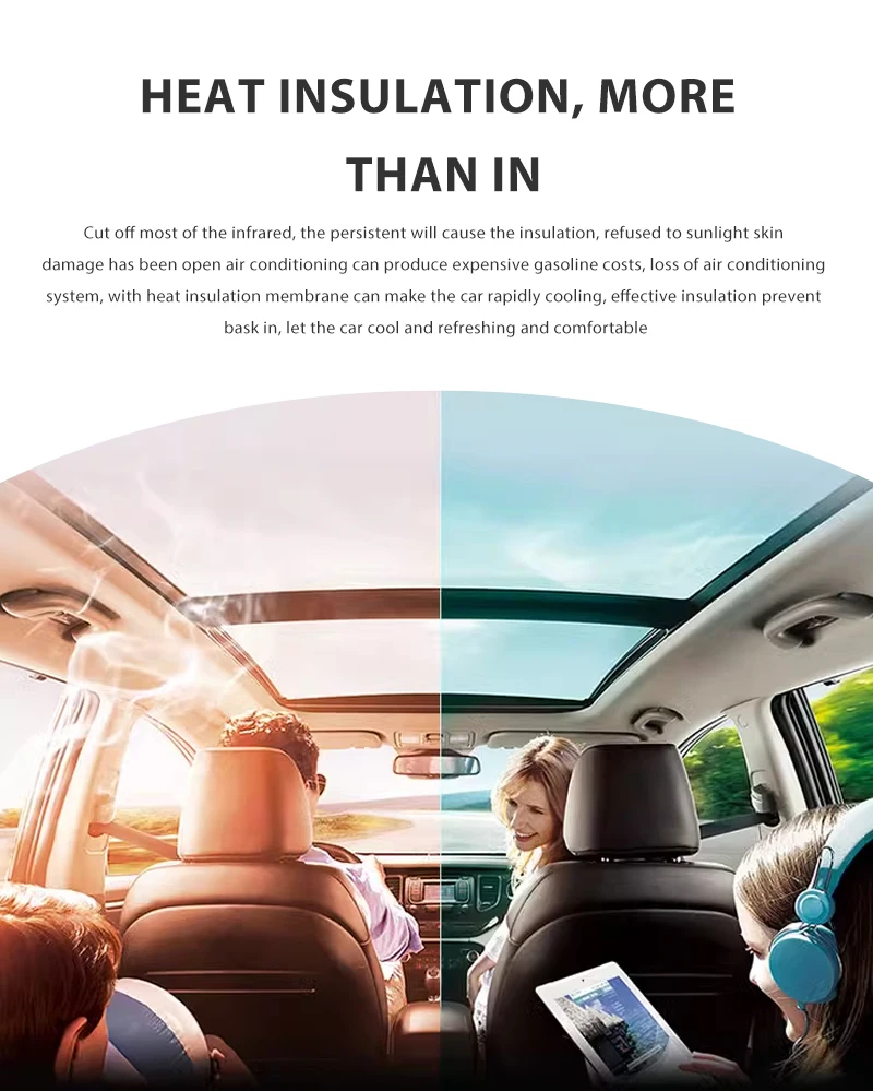 Glass Armour Explosion-Proof Film for Car Windshield Protection