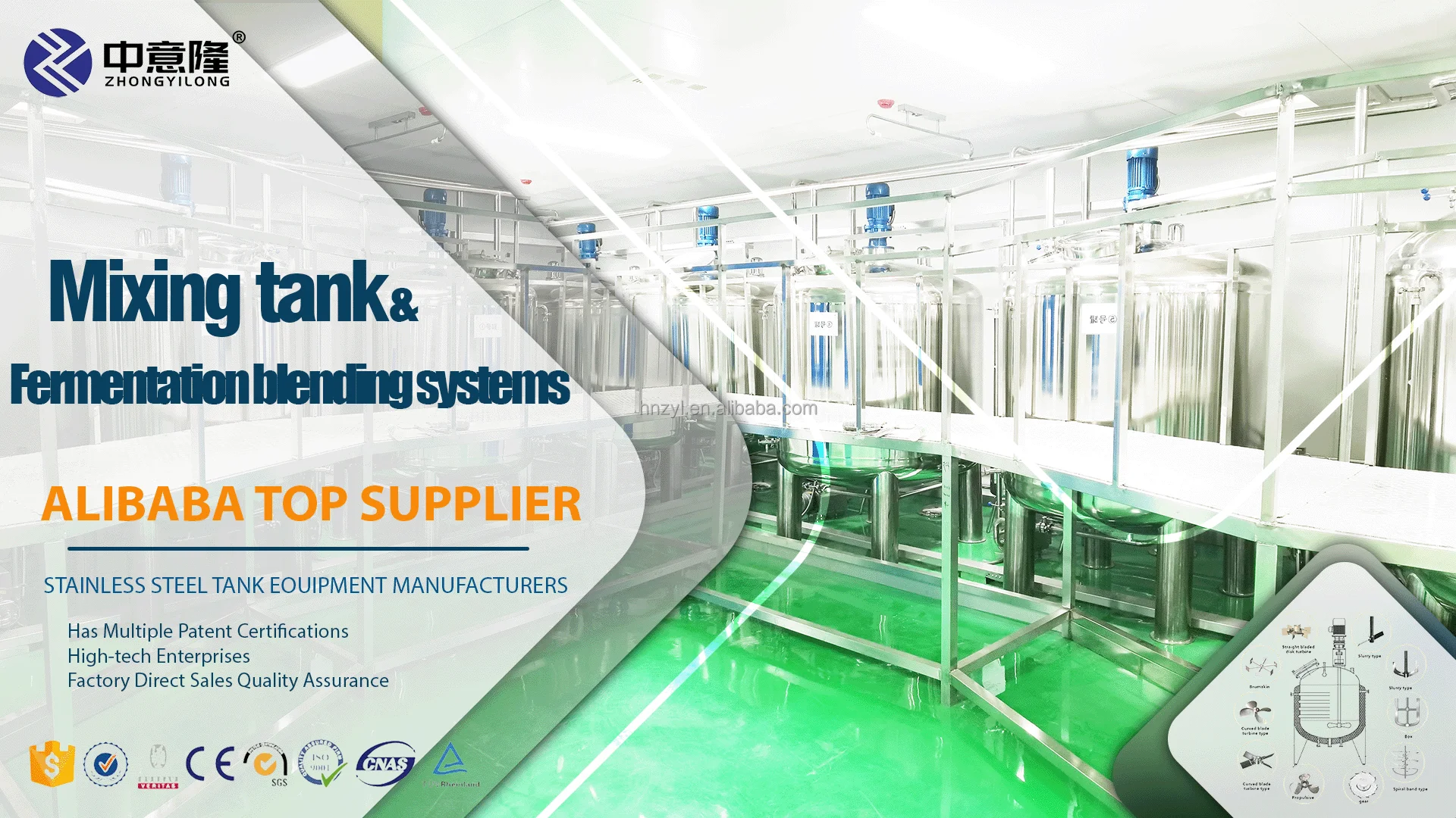 Efficient Mixing Solutions - Heating Cooling Emulsify Tanks
