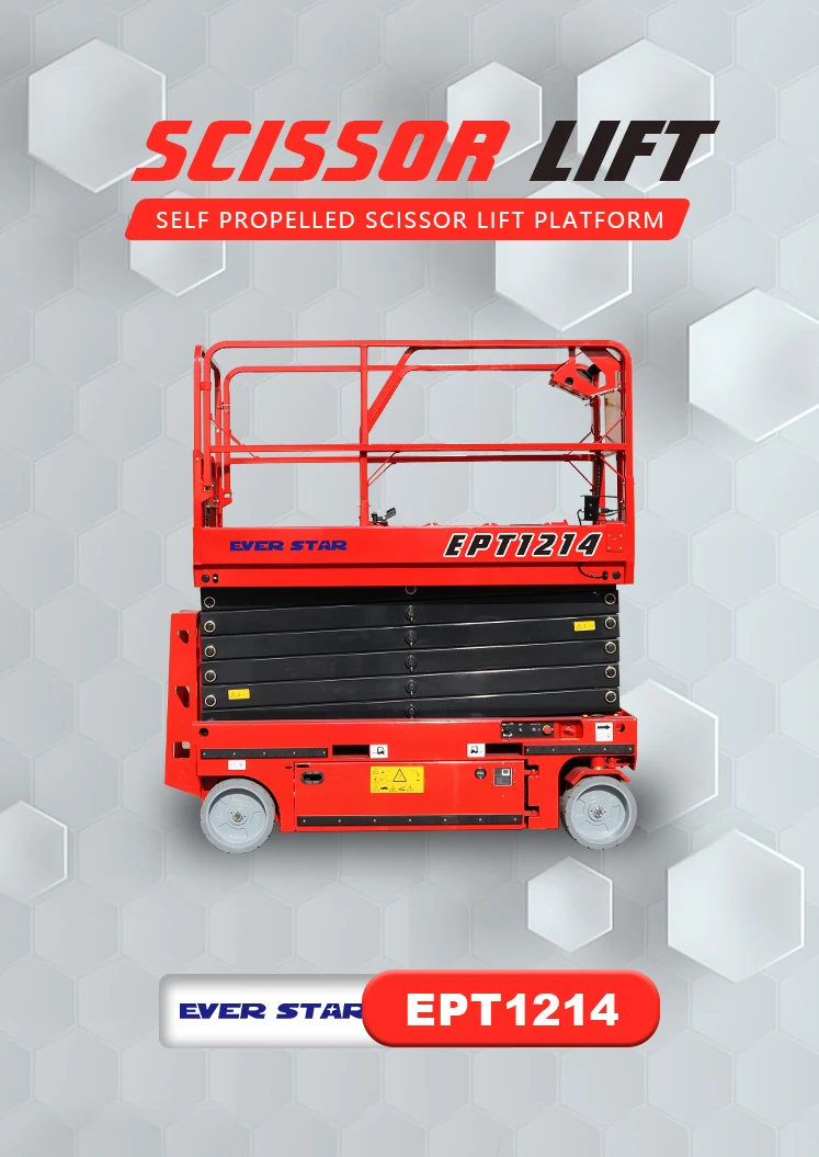 Free Shipping Mobile Scissor Lift With Ce Electric Scissor Lift 10m ...