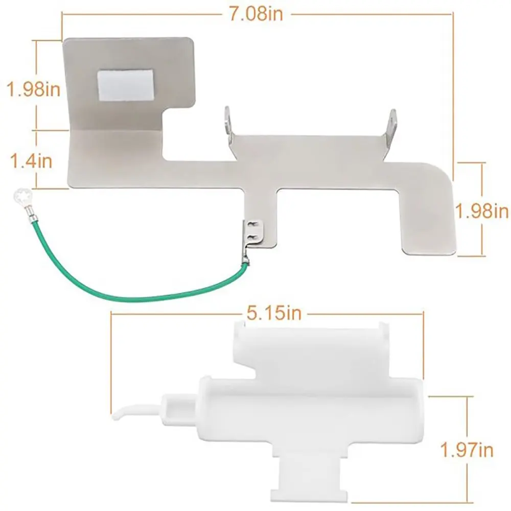 8201756 Refrigerator Ice Dispenser Door Chute Kit For Whirlpool - Buy ...