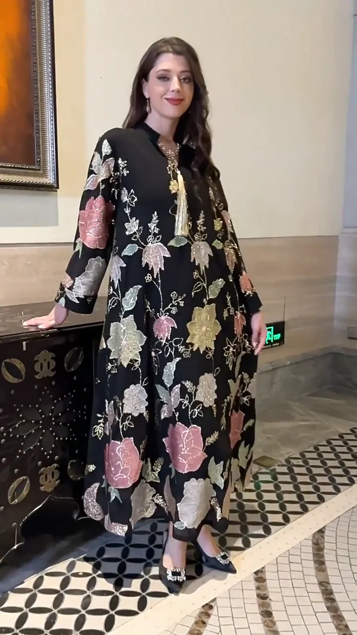 Wholesale 2024 Arab Kuwaiti Makhawer Dubai Muslim Ramanda Jalabiya ...