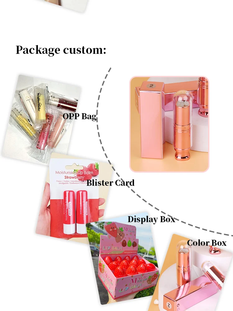 Custom Logo Promotional Dental Gifts - Vegan Chapstick