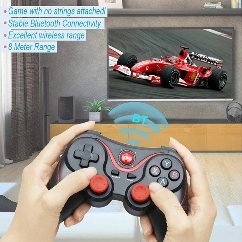 Blue Tooth X3 Wireless Joystick - Gamepad for PC & Mobile