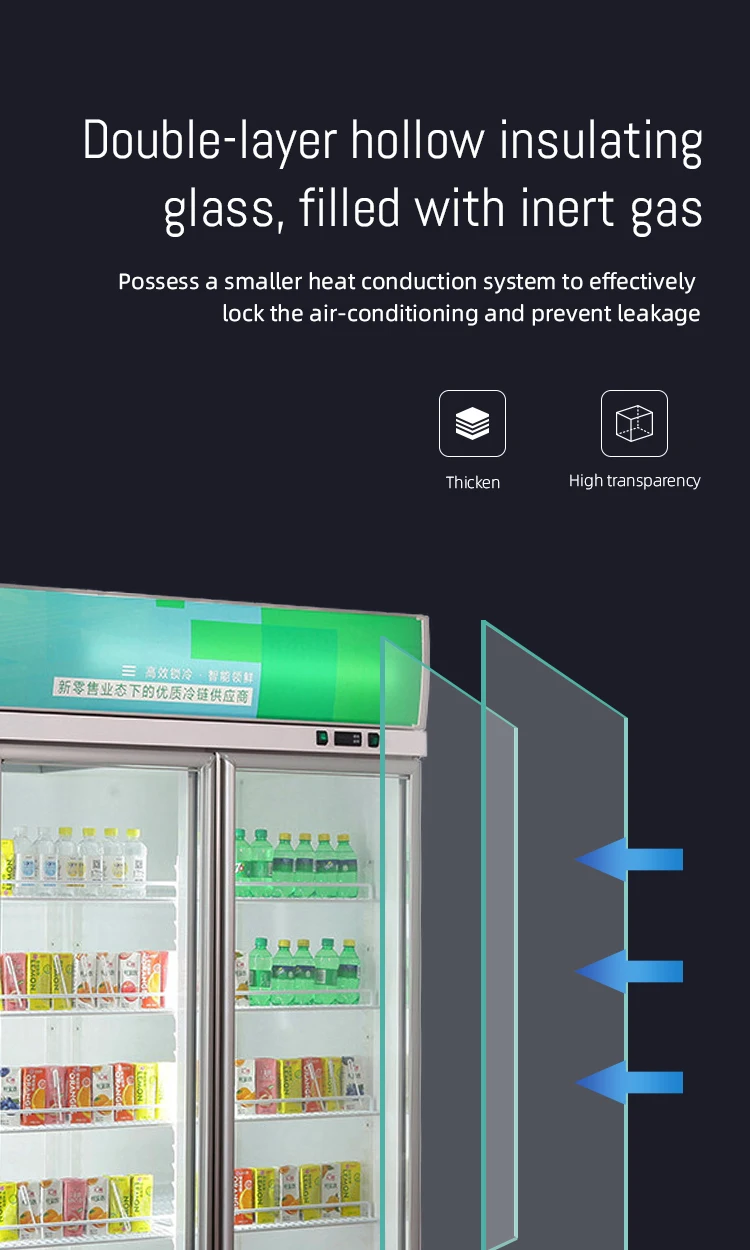 Glass Display Freezer - Efficient Refrigeration Solutions
