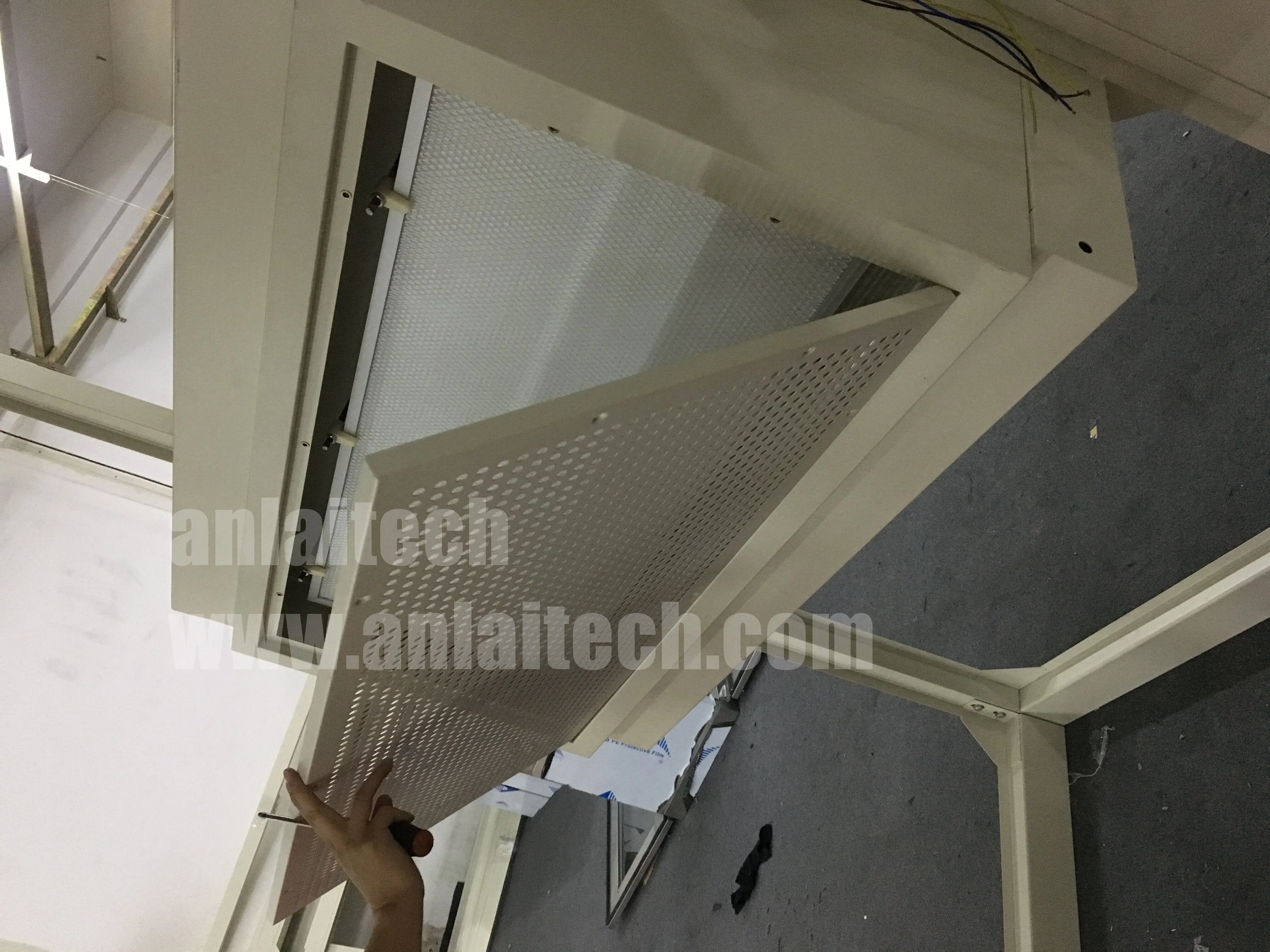 Clean Room Side Testable Fan/filter HEPA Ceiling Module Ffus