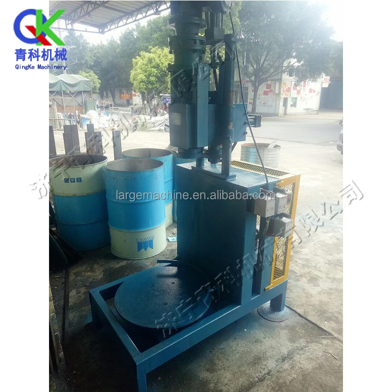Vertical Oil Drum Capping Machine Waste Oil Drum Recycling Plant ...