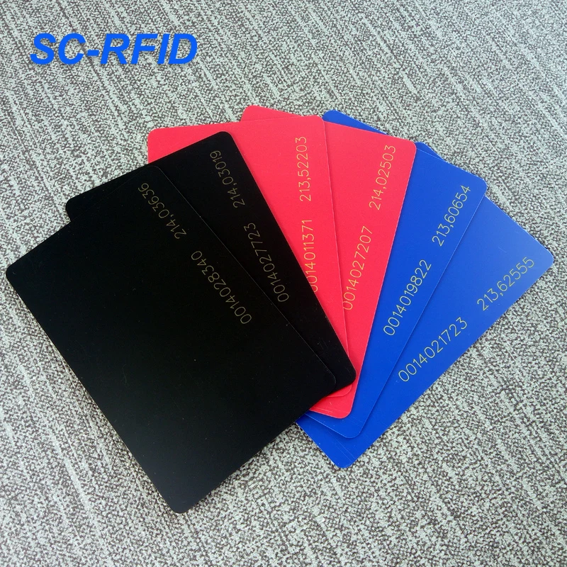 Sencan Printable PVC Solid Color Card NFC Smart Card Credit Card Size ...