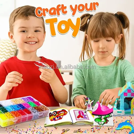 2.6mm Perler Beads Set - Creative 3D Puzzle Toy for Kids