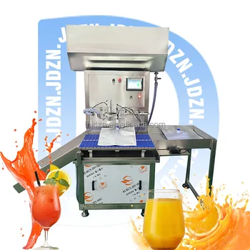 Juice Filling Machine / Vtops Automatic Overflow Liquid Bottle Filler ...
