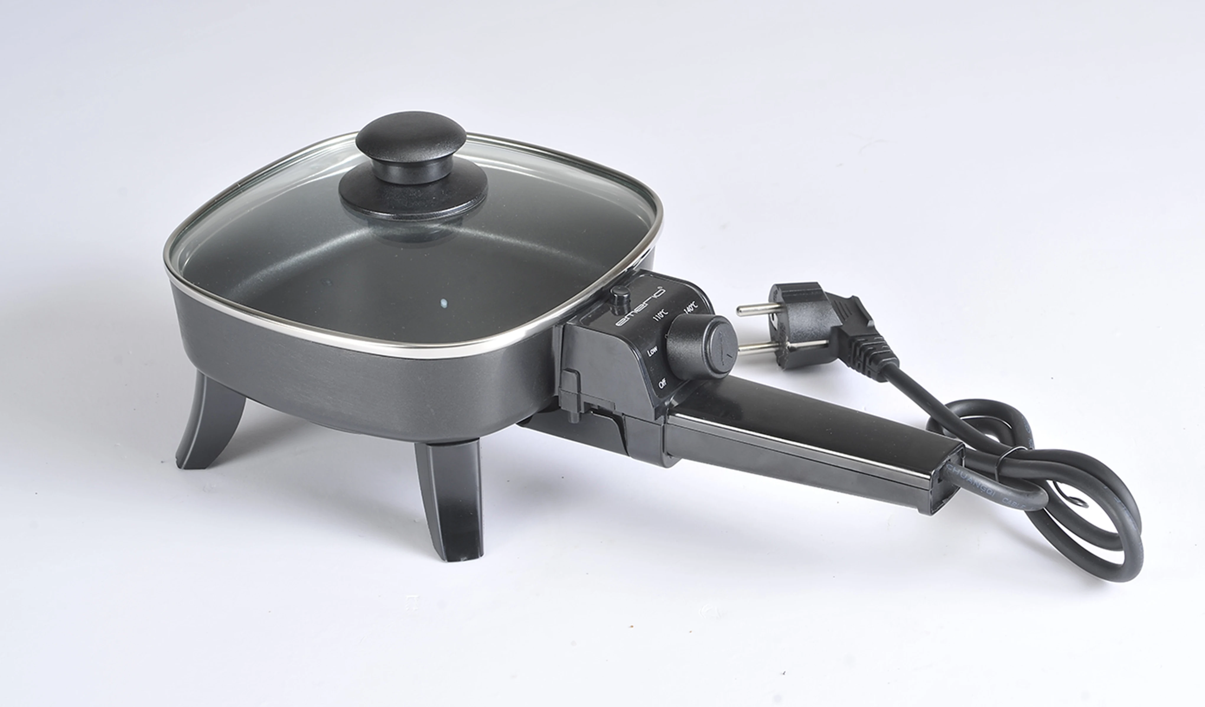 Mini Electric Wok - Perfect for Outdoor Cooking & Promotions