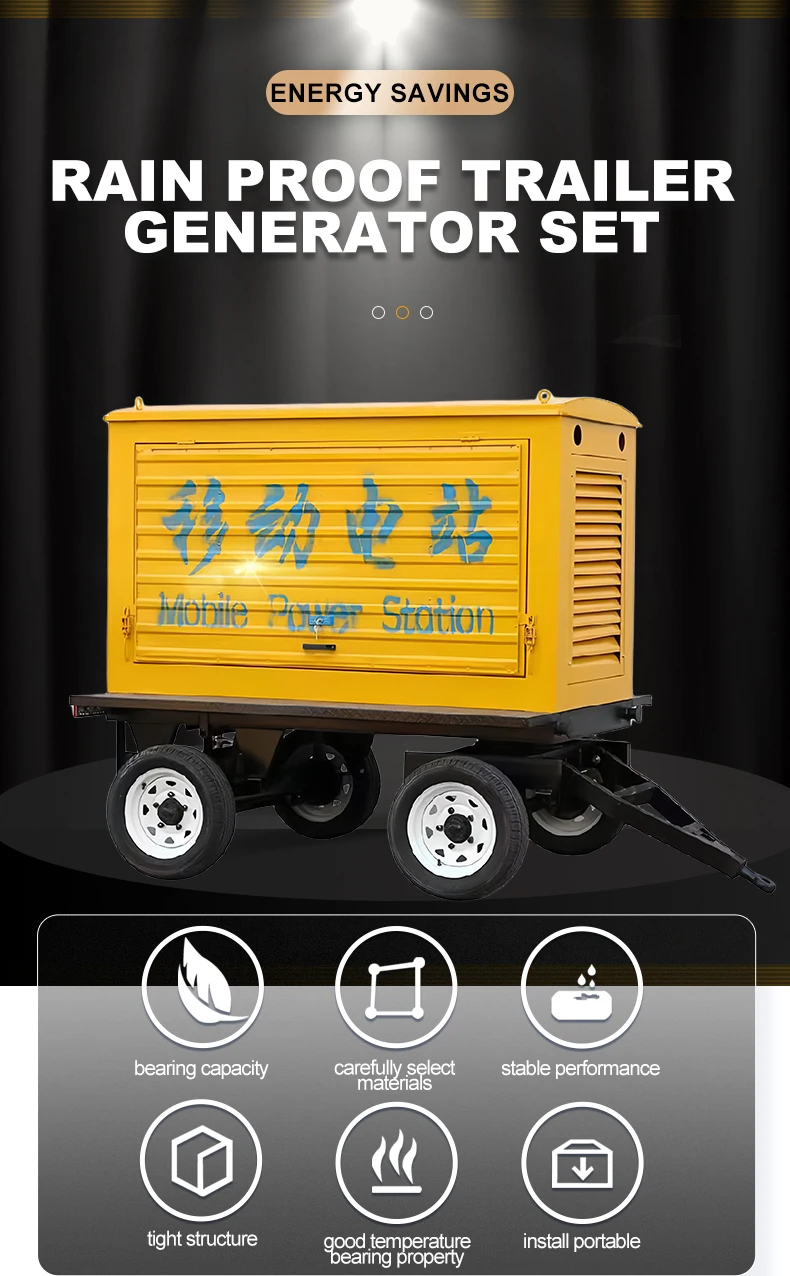 Mobile Power Station Diesel Generator Manufacture Supply Power ...