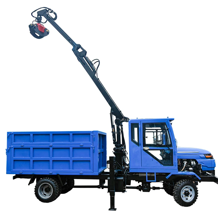 Factory Price Powerful Forestry Log Loader Crane Grab For Sale - Buy ...