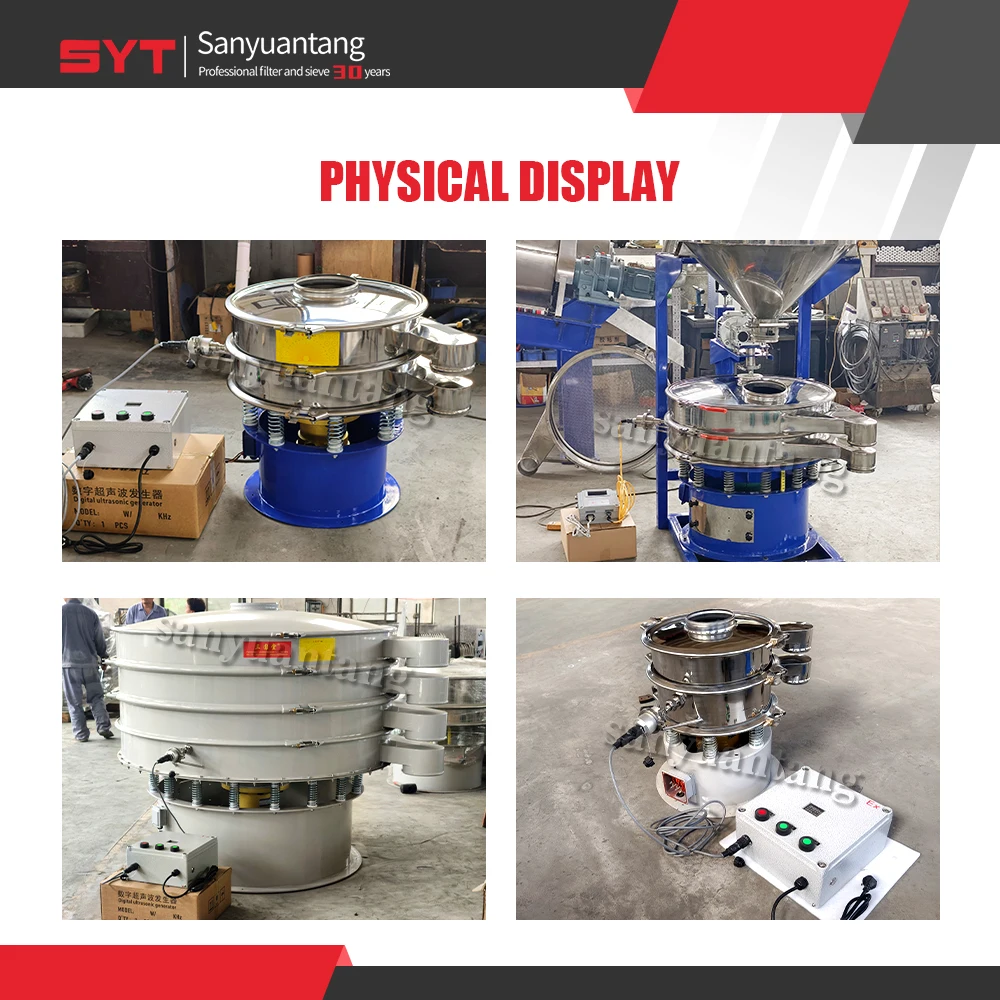 High Frequency Ultrasonic Vibrating Screen Separator Sieve