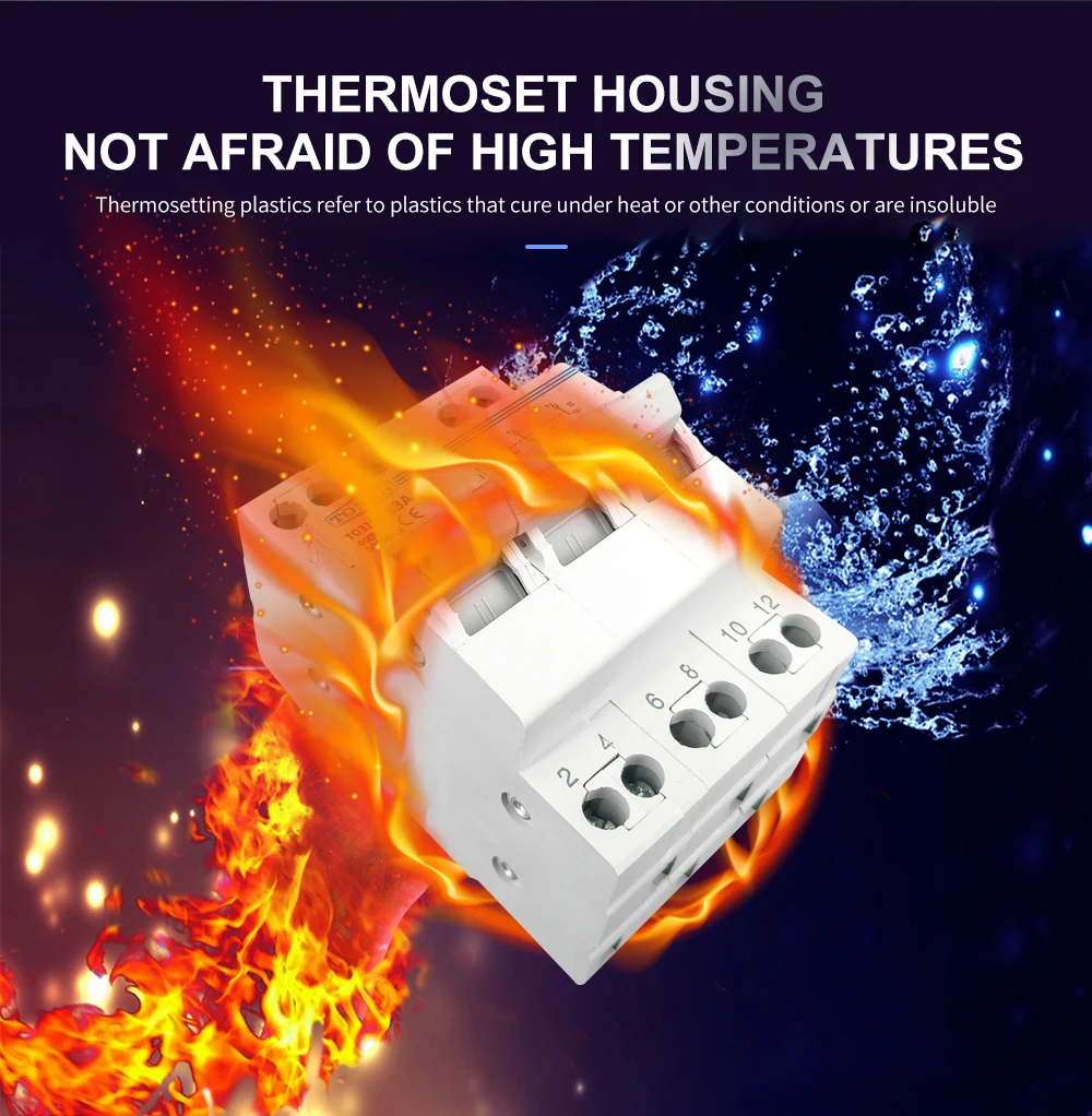 TOMZN 3P 63A MTS Dual Power Manual Transfer Switch - Reliable Isolation