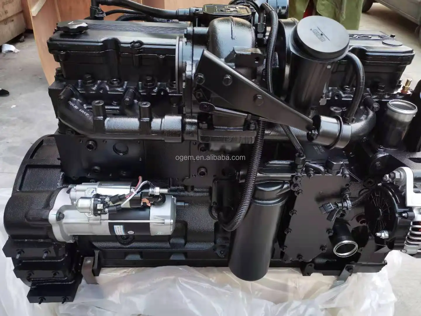 Động Cơ Cummins 6 Xi Lanh Động Cơ Qsl9 - Buy Machinery Engines Cummins ...
