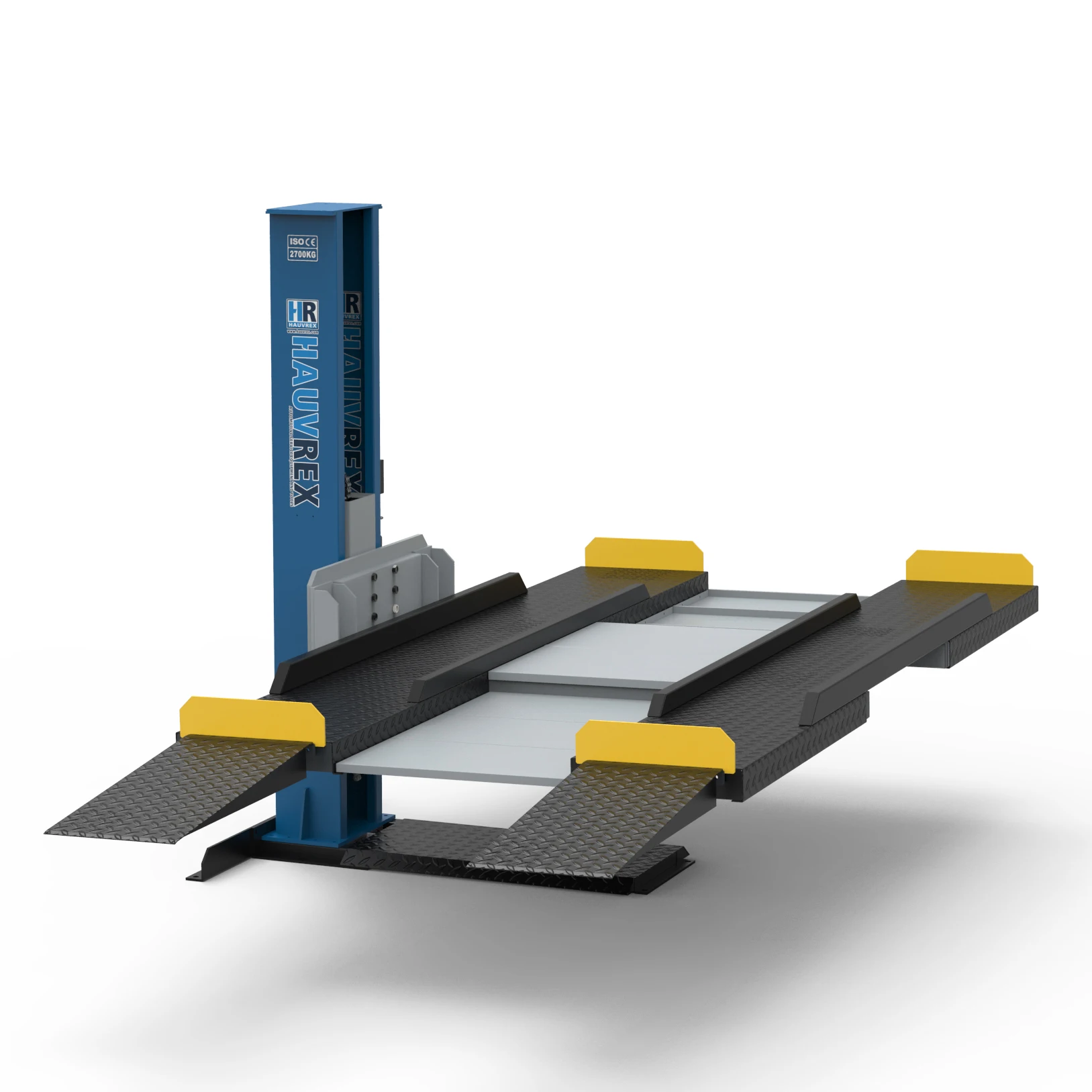 HSL1027P Electro-Hydraulic Single Post Parking Lift - 2700kg