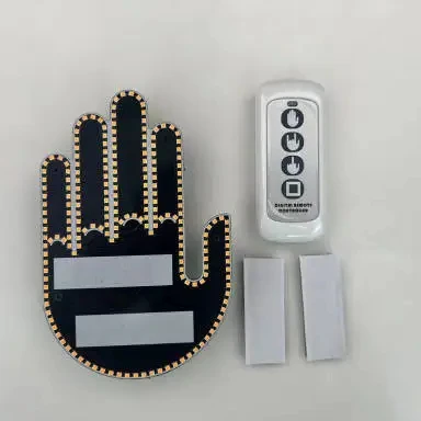 Interesting Gesture Light Finger Road Sign With Remote Control Car ...