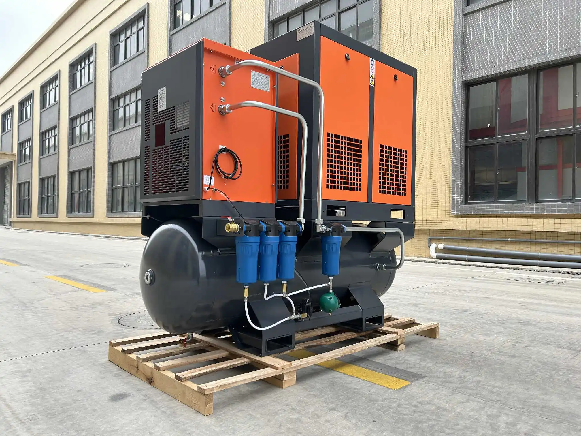 16bar Screw Compressor PM VSD for Laser Cutting Machine