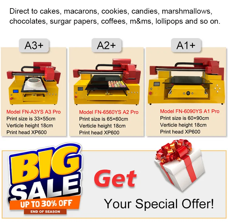 High Resolution Chocolate Printing Machines - Edible Inks