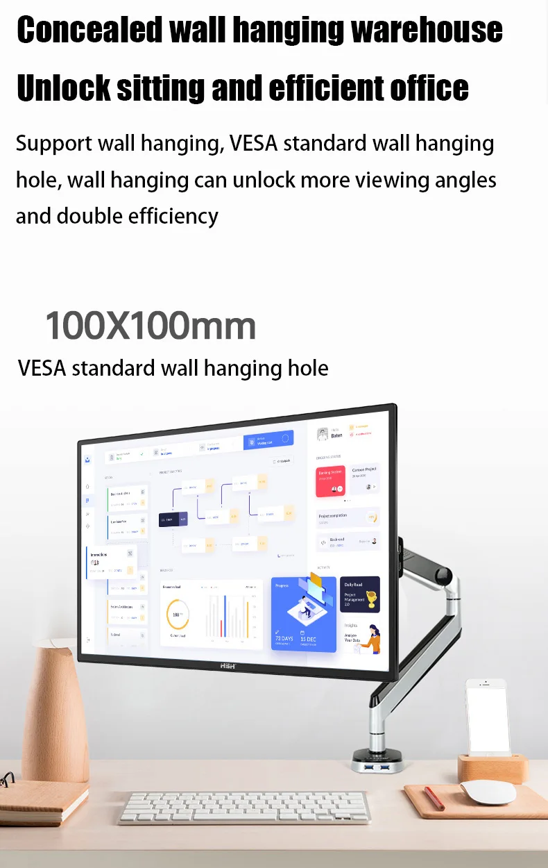 Monitor Curved 4k Gaming Monitor 24 Inch 144hz Display Ips Hd Desktop ...