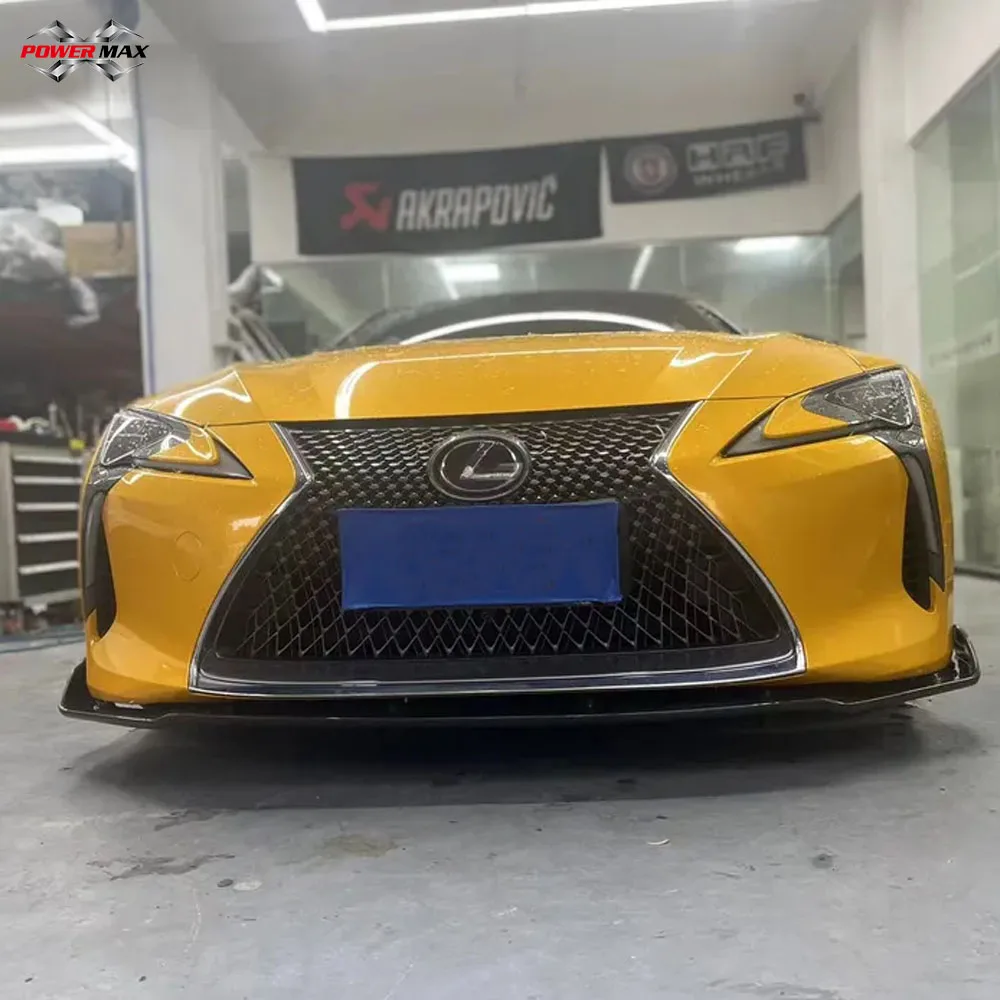 Wholesale Carbon Fiber Art Style Front Bumper Lip New Upgrade Bodykit ...