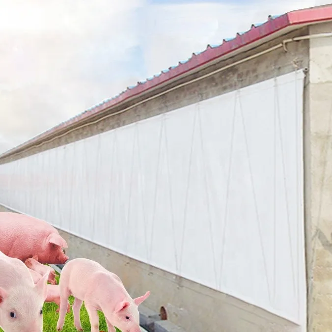 Poultry House Poultry Farm Side Wall Curtain System Pvc Curtain For ...