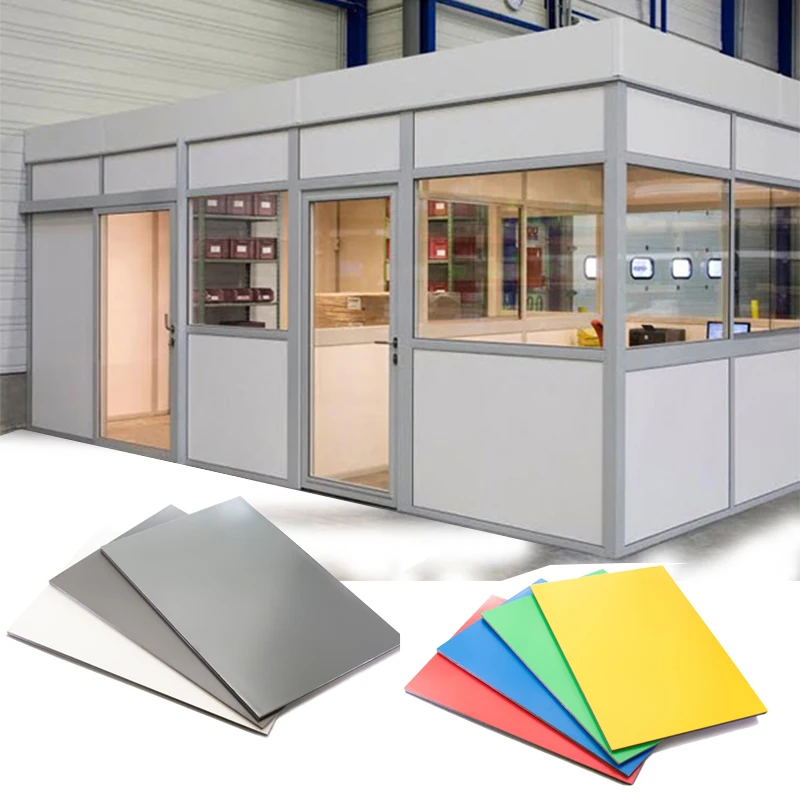 4mm PVDF ACP Exterior Indoor Alucobond Container Houses Rooms ...