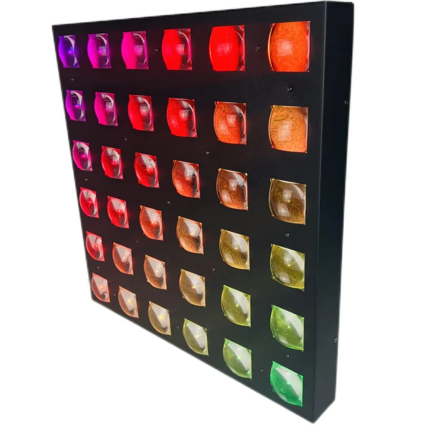 36 Led Matrix Light 36x12w Rgbw 6x6 Golden Led Matrix Light Beam Bar ...