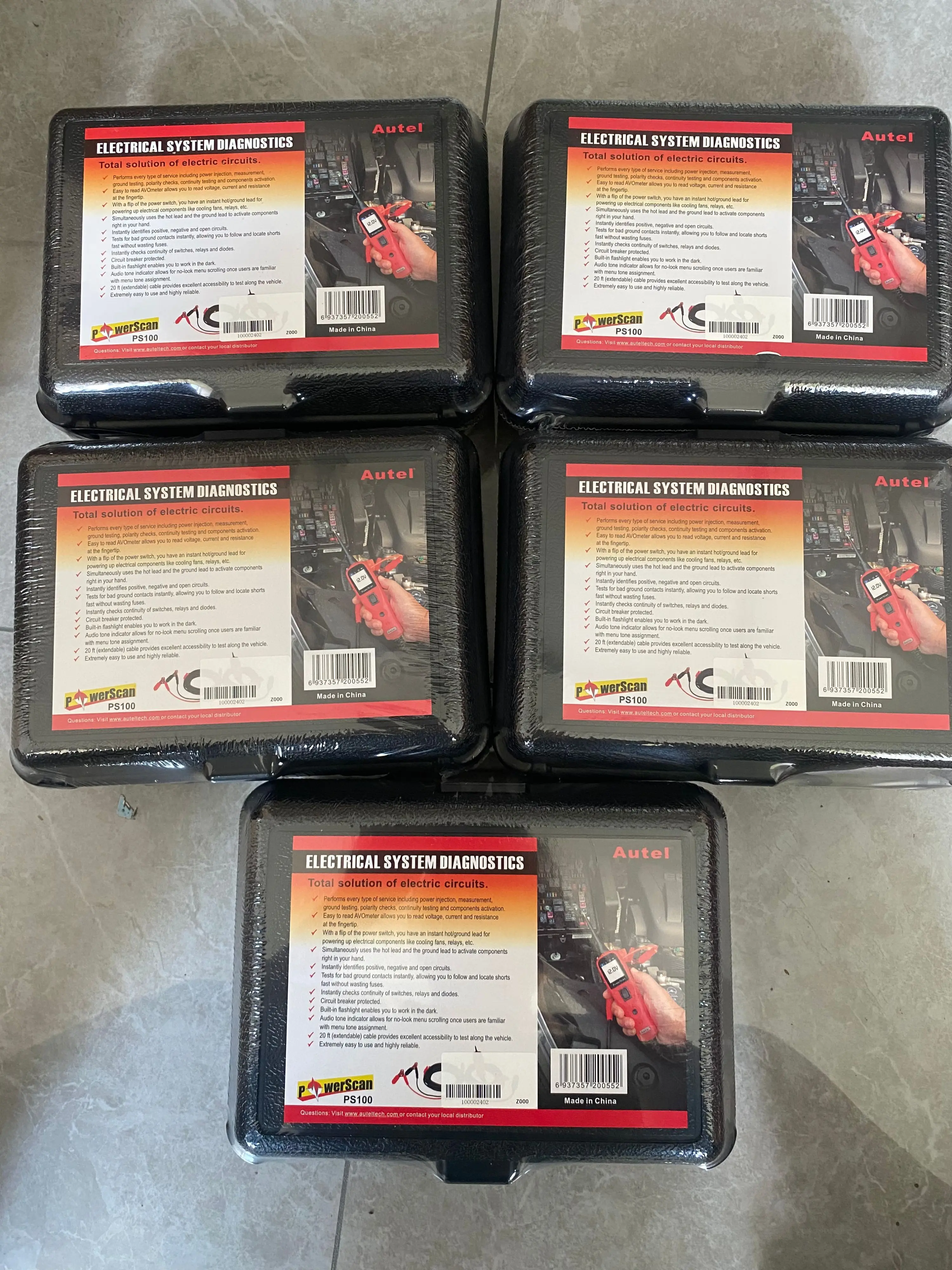 Autel Powerscan PS100 - Universal OBDII Car Diagnostic Tool