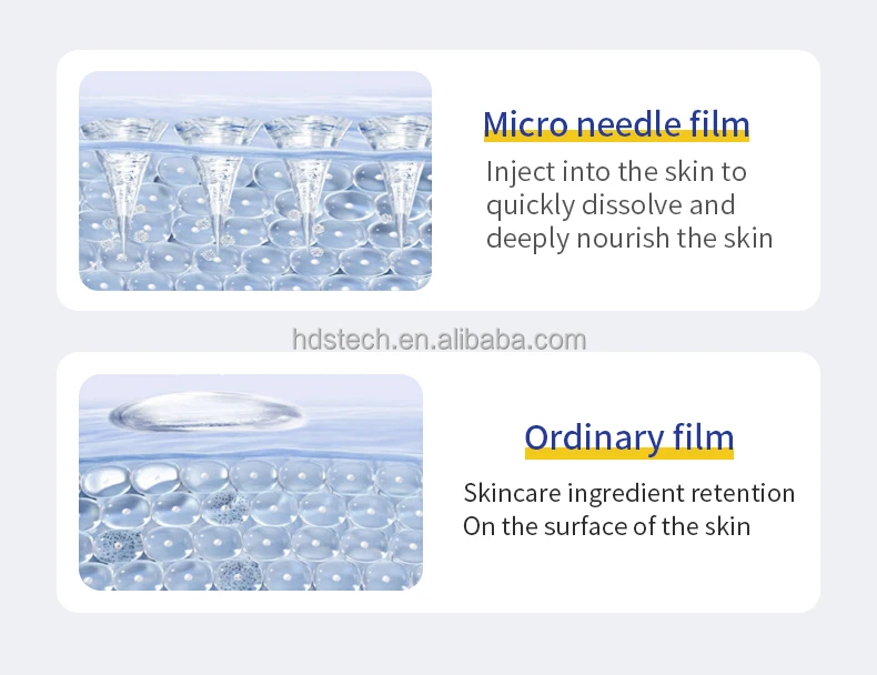 Painless Microcrystalline Acne Patch Soluble Hyaluronic Acid Nourishing ...