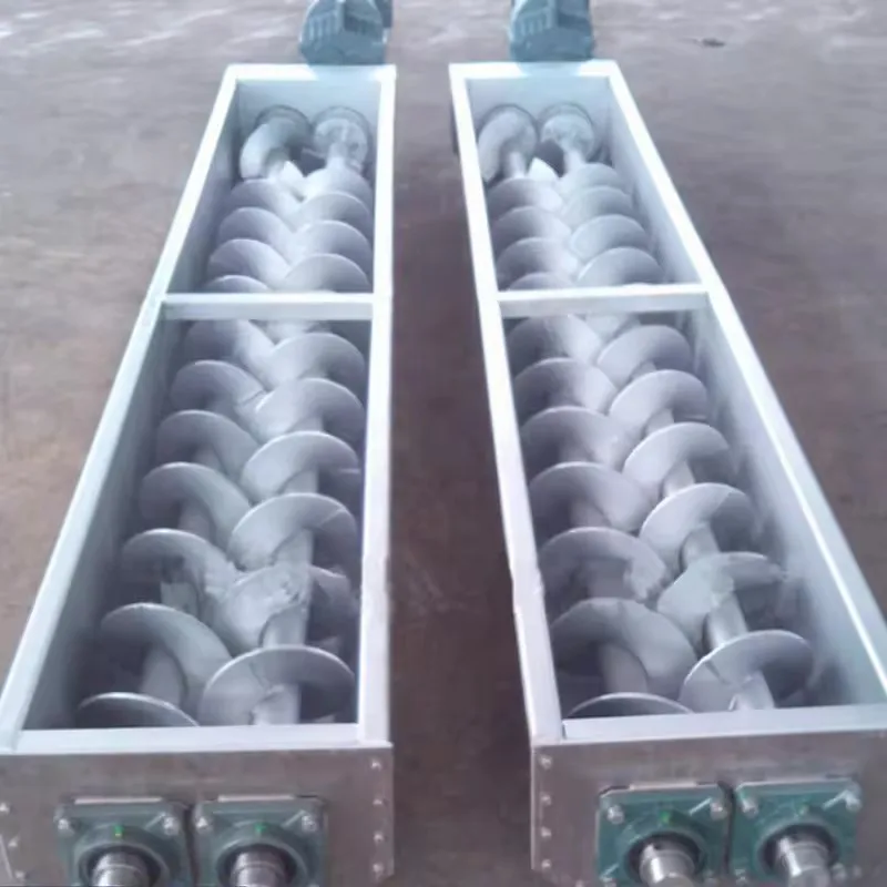 U Shaped Sawdust Screw Conveyor - Buy Movable Screw Conveyor sludge ...