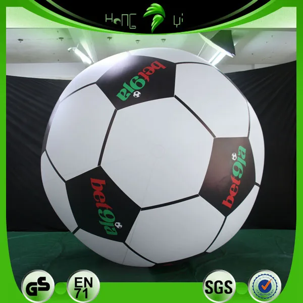 Custom PVC Coated Oxford Cloth Inflatable Soccer Ball Balloon with UV ...