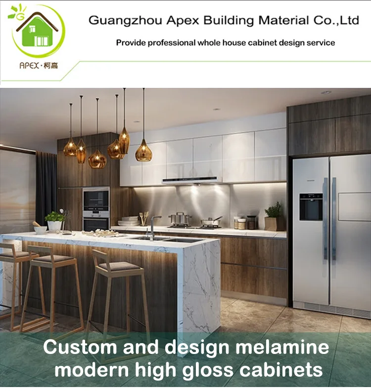 Ready Built Kitchen Units - Custom Melamine Designs
