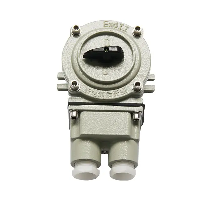Intrinsically Safe Atex Rotary Light Switch 220v For Gas Stations ...