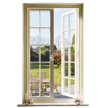 Residential White Aluminum Swing Push Out French Casement Window - Buy ...