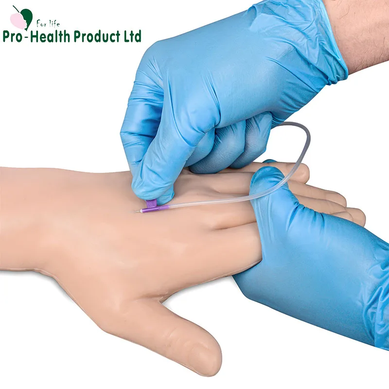 Venipuncture Training Hand Intravenous Simulator IV Injection Model
