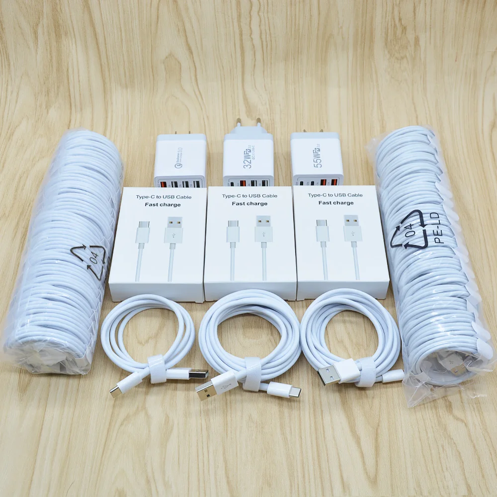 Manufacturer Type C Micro 8Pin TPE Fast Charging Joyroom Cable 3m 5m 8m ...