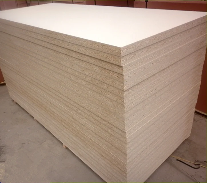 White Melamine Finished Laminated Particle Board Melamine Chipboard ...