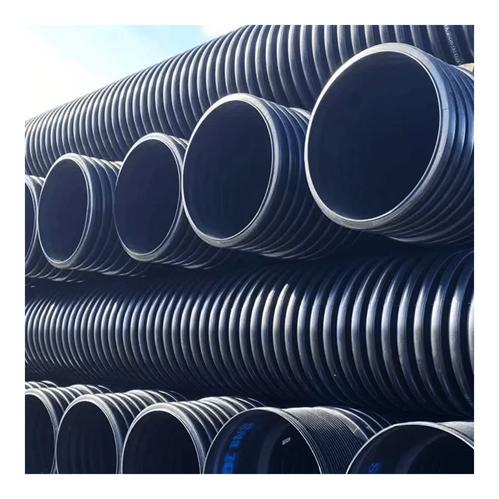 HDPE Double Wall Corrugated Pipe for Water Conveyance - OEM Available